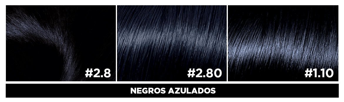 Tintes negros para cabello de L’Oréal Paris