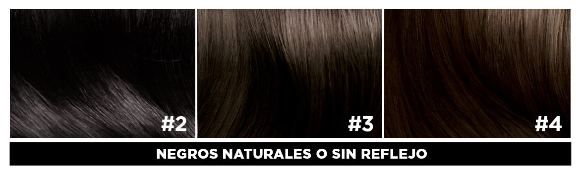 Tintes negros para cabello de L’Oréal Paris
