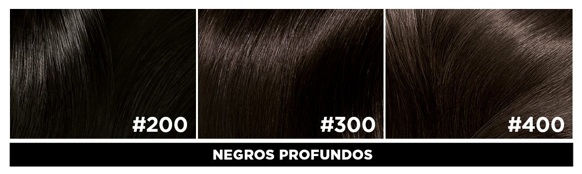 Tintes negros para cabello de L’Oréal Paris