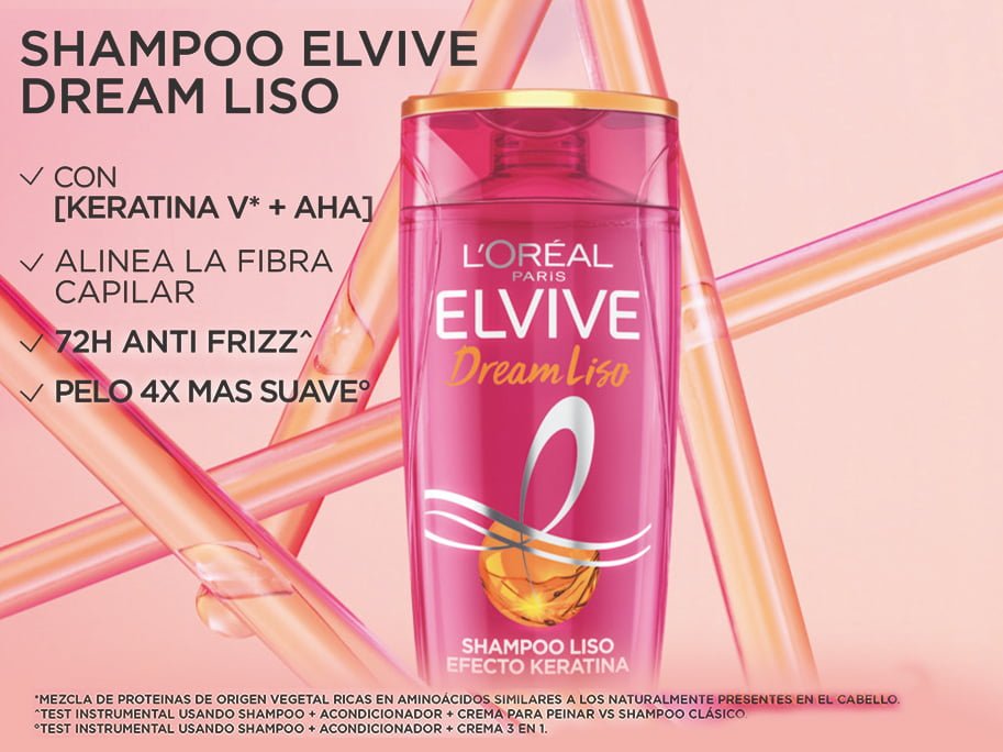 Línea Elvive Dream Liso: para cabello con frizz | L'Oréal Paris