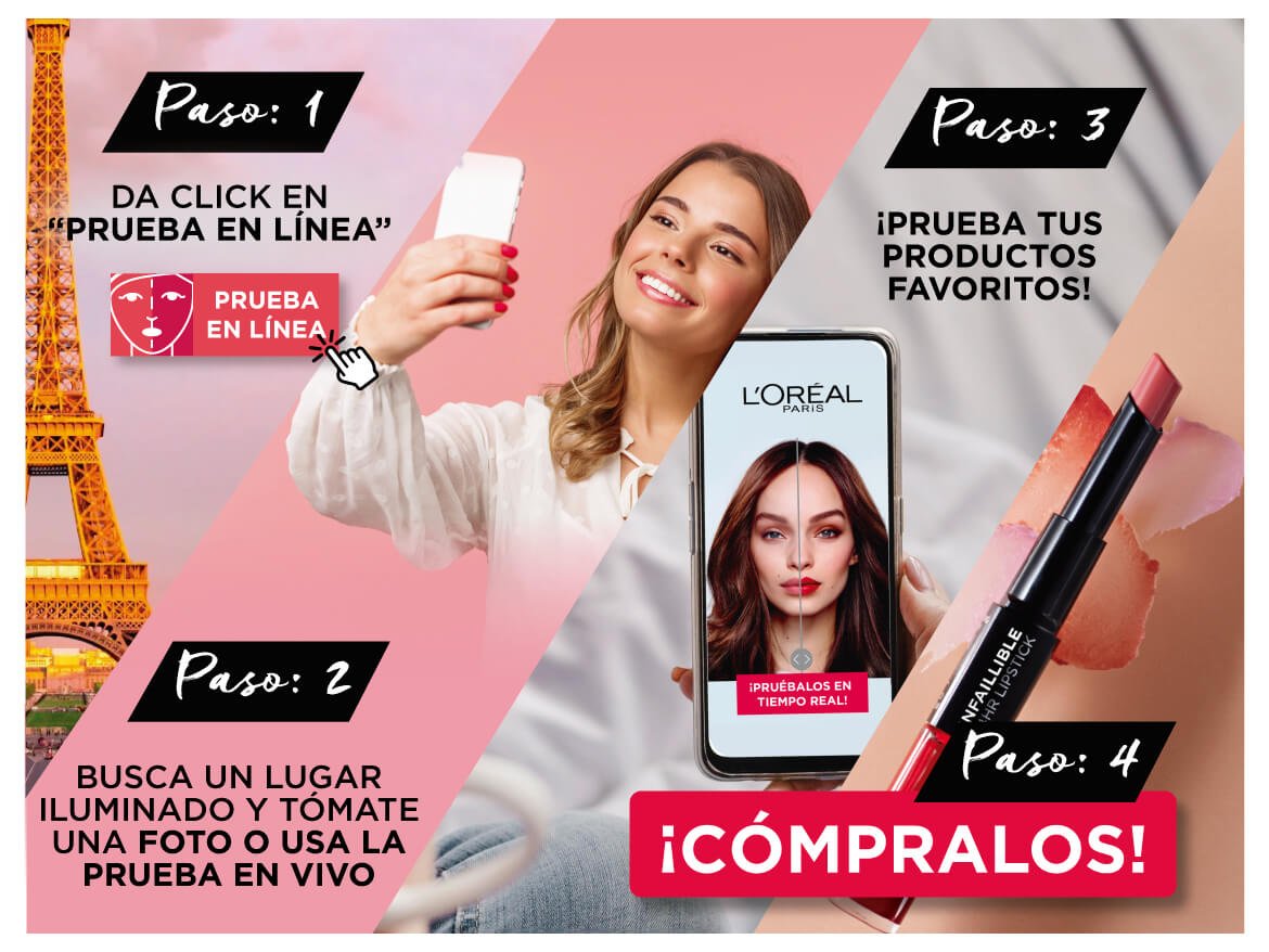Probador virtual de maquillaje para celular | L´Oreal Paris