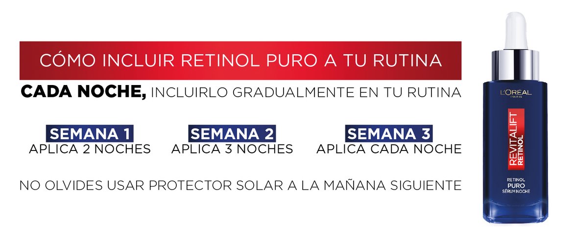 Nuevo Sérum de Noche con Retinol | L'Oréal Paris México