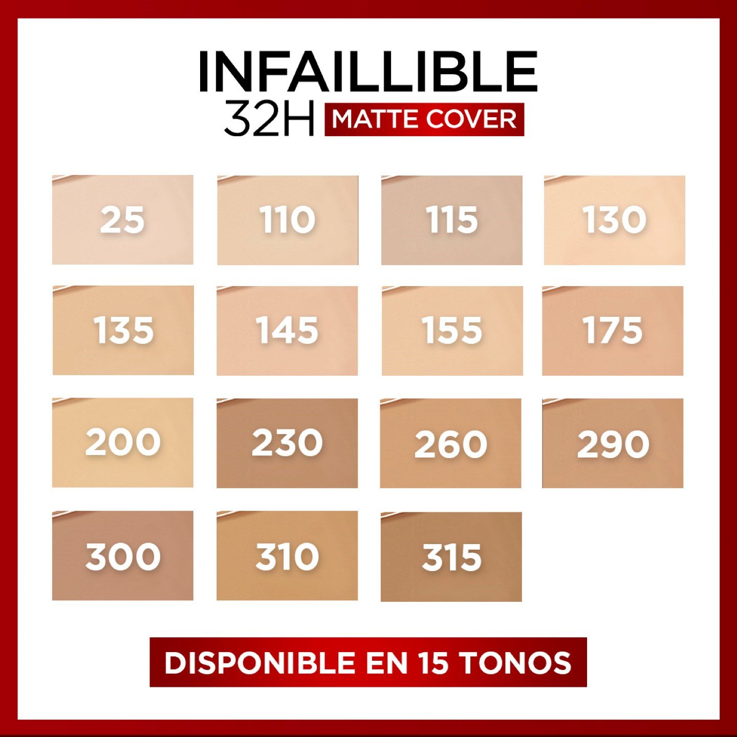 32 H Infallible Matte Cover Base de Maquillaje | L'Oréal Paris