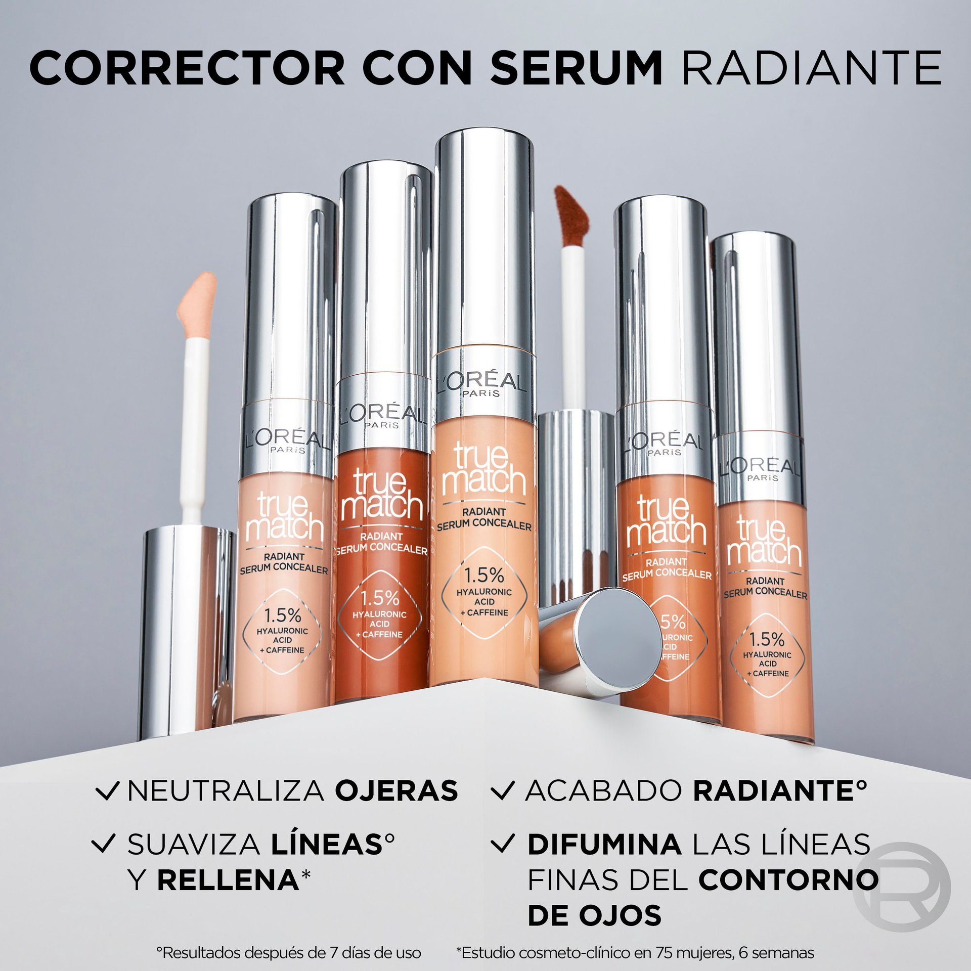 Corrector True Match con ácido hialurónico| L'Oréal Paris
