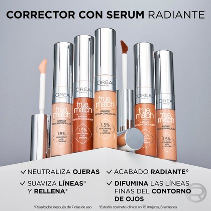 Corrector True Match Con ácido Hialurónico L Oréal Paris