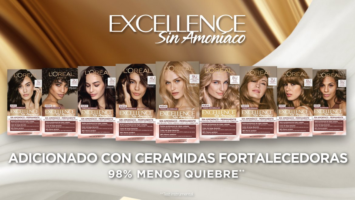 Excellence coloración sin amoníaco | L'Oréal Paris México
