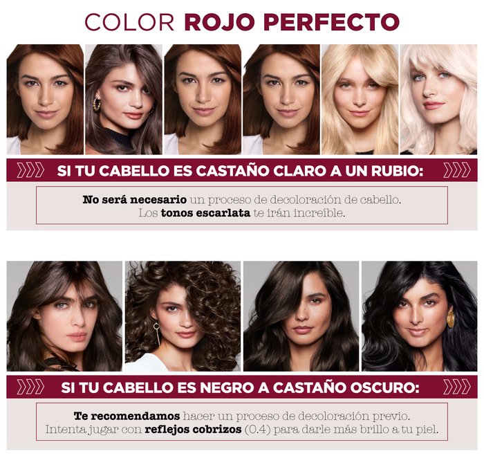Tintes rojos atrevidos - Elige el ideal | L'Oréal Paris México