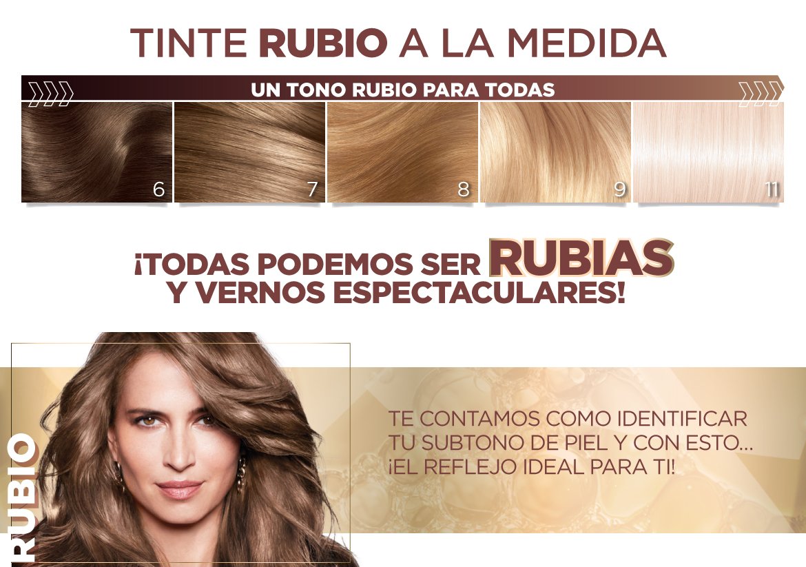 Tintes rubios para cabello l’oréal paris | L'Oréal Paris