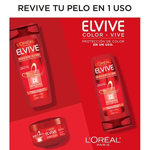 Gama de productos Elvive Color Vive Cuidado del cabello Acondicionador ...