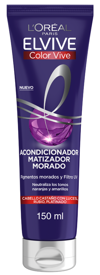 Acondicionador Color Vive Matizador Morado de Elvive
