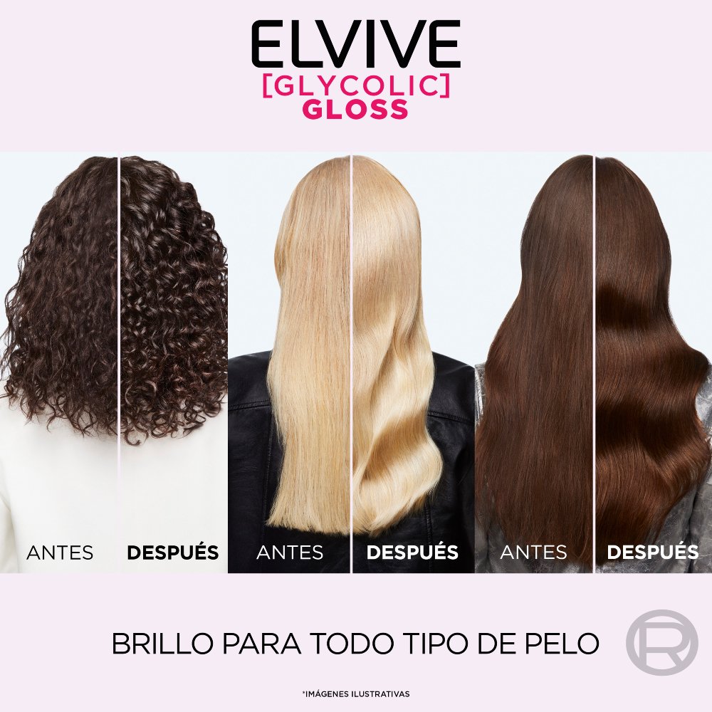 Nueva Mascarilla Elvive Glycolic Gloss De Loréal Paris