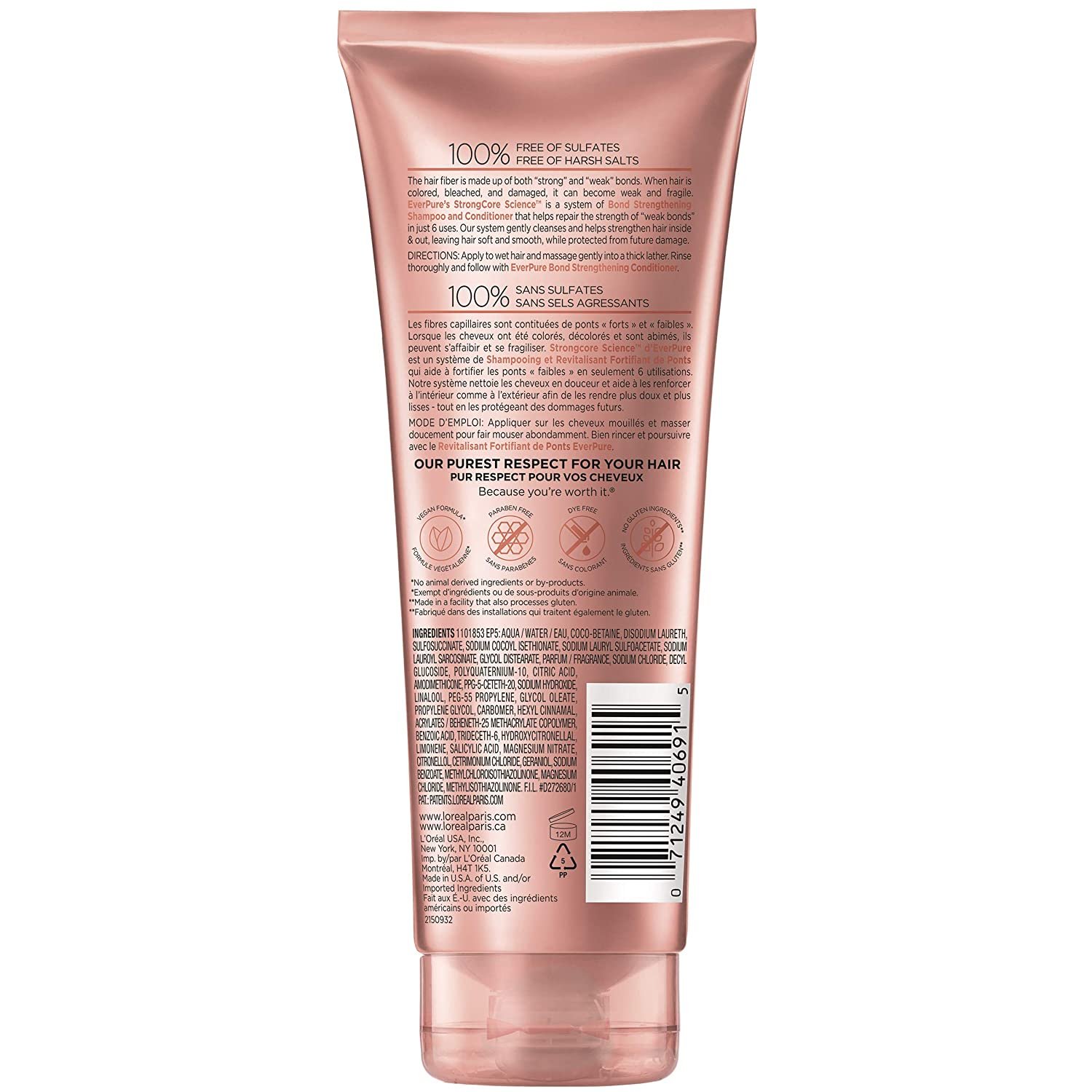 Ever Bond Strengthening Shampoo de L´Oréal Paris