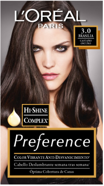 Tintes negros para cabello de L’Oréal Paris