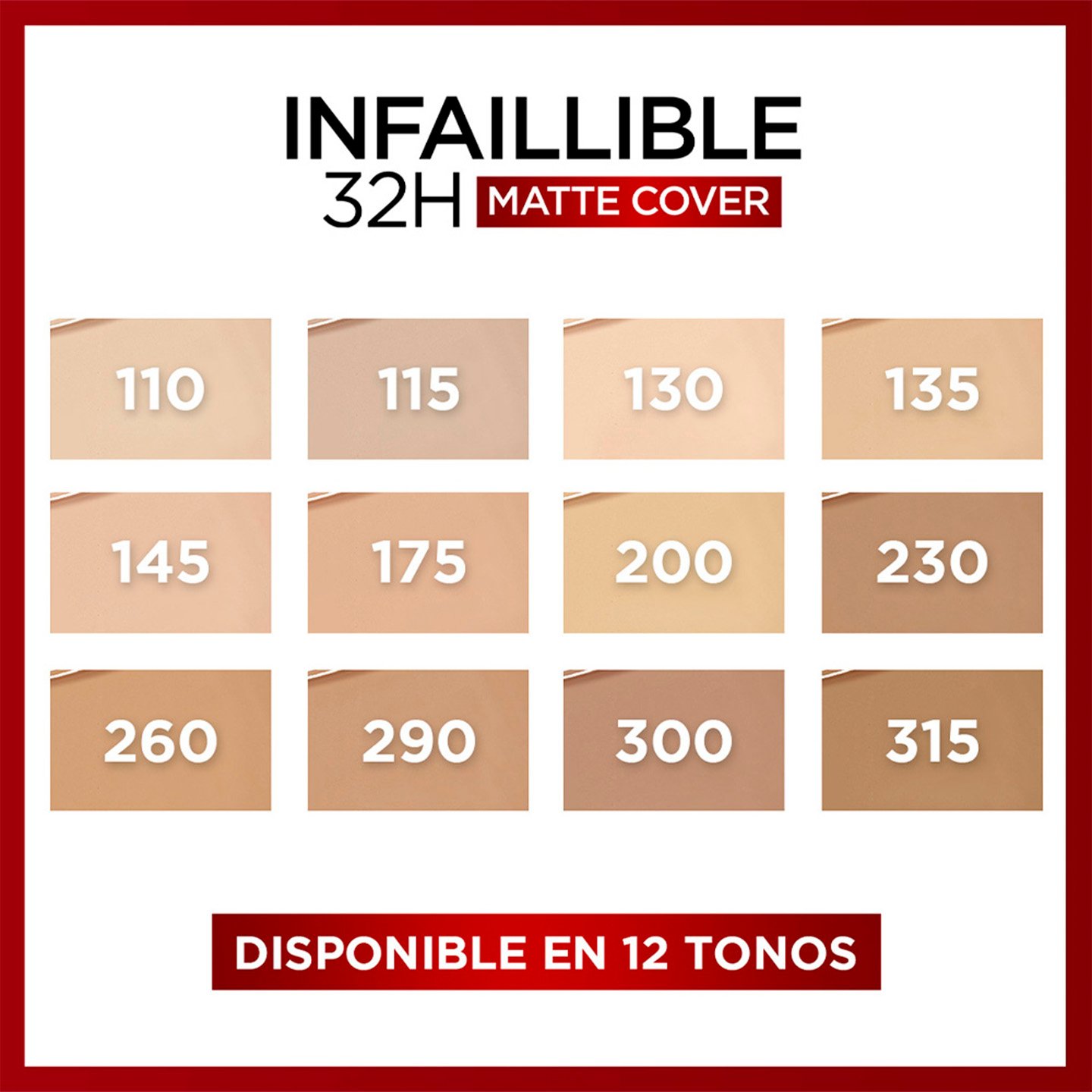 32H Infallible Matte Cover de L'Oréal París