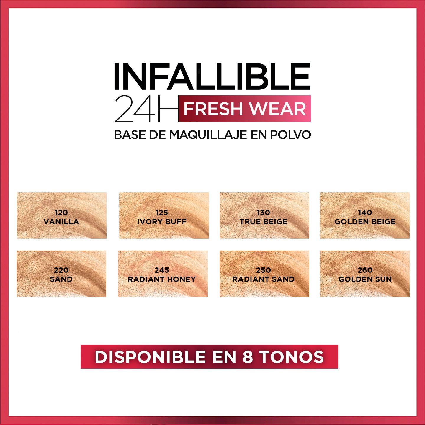 Infallible semi-permanent Base de maquillaje Ivory Buff |L'Oréal Paris