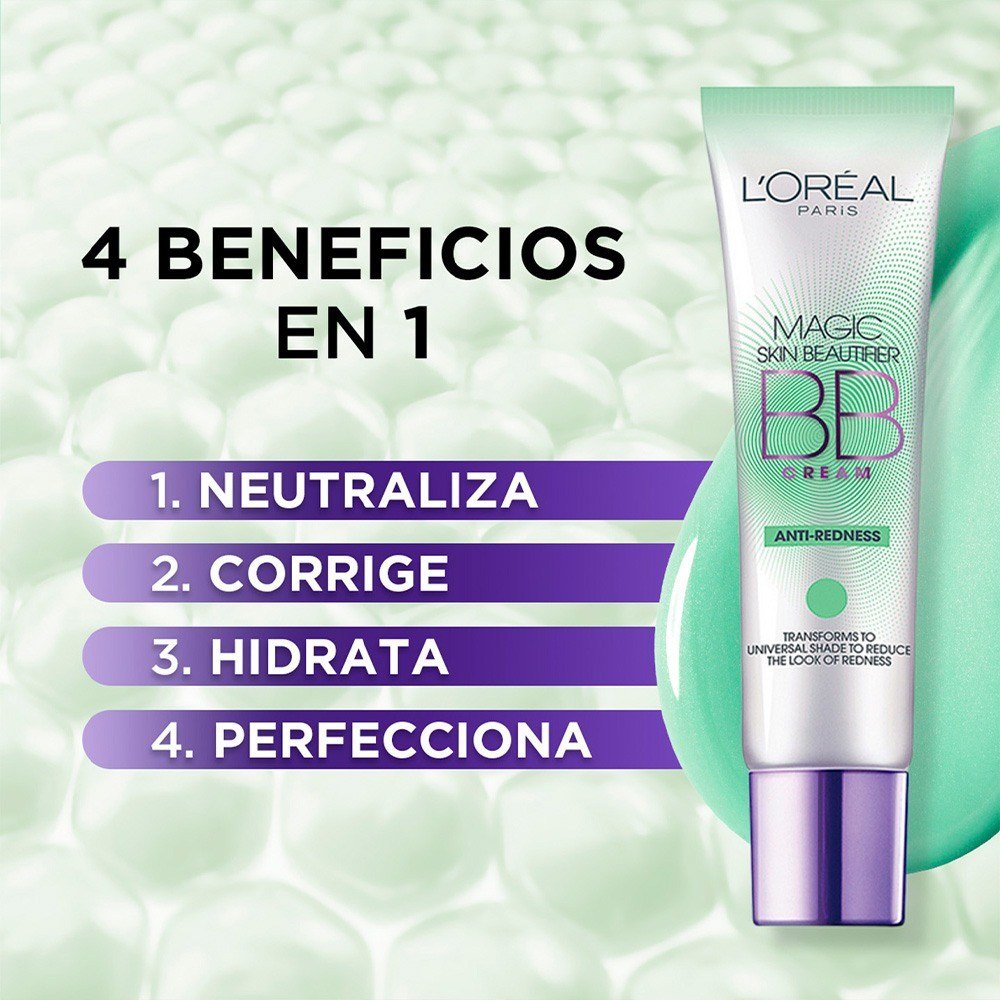 Magic Skin Beautifier BB cream Anti-rojeces | L'Oréal Paris