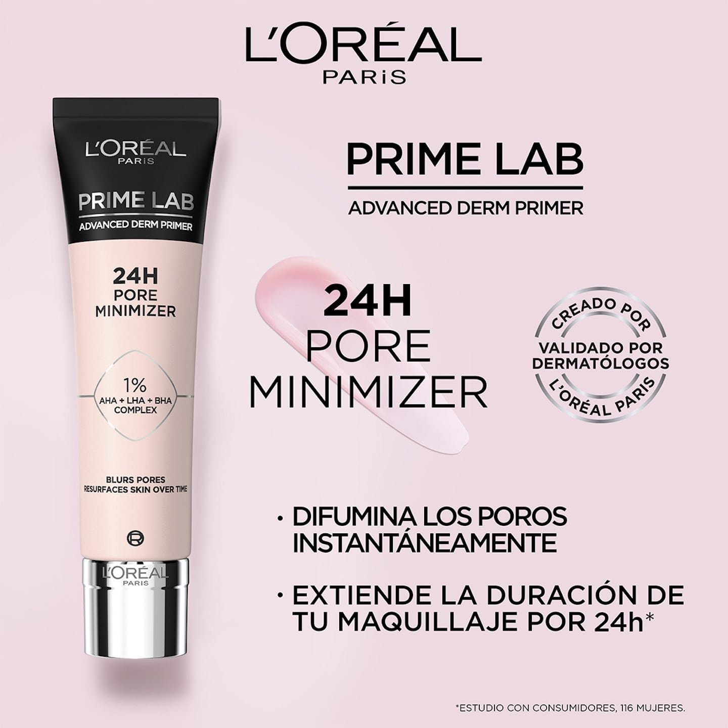 Prime Lab Primer minimizador de poros | L'Oréal Paris
