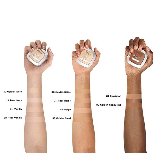 True Match Powder Polvo compacto 1.D/1. Ivoire Dore/Golden Ivory|L ...