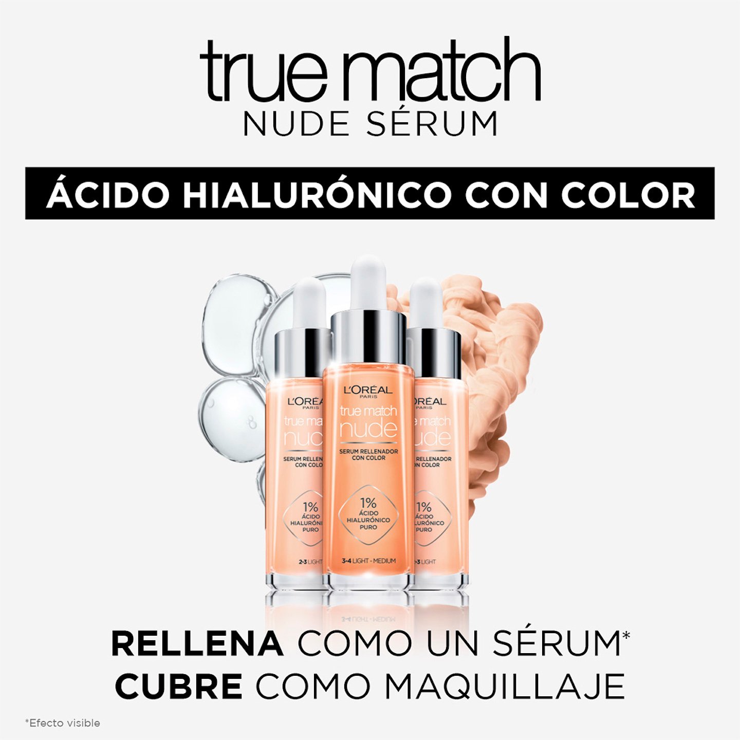 True Match True Match Sérum Maquillaje facial 2-3 Light | L'Oréal Paris
