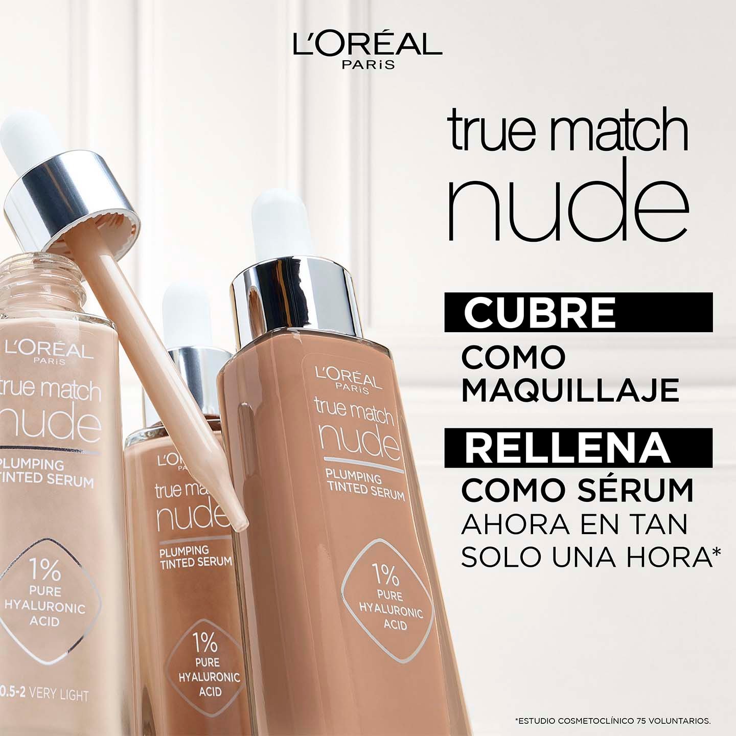 True Match Tinted Serum tono claro 1-2 Rosy Light L'Oréal Paris