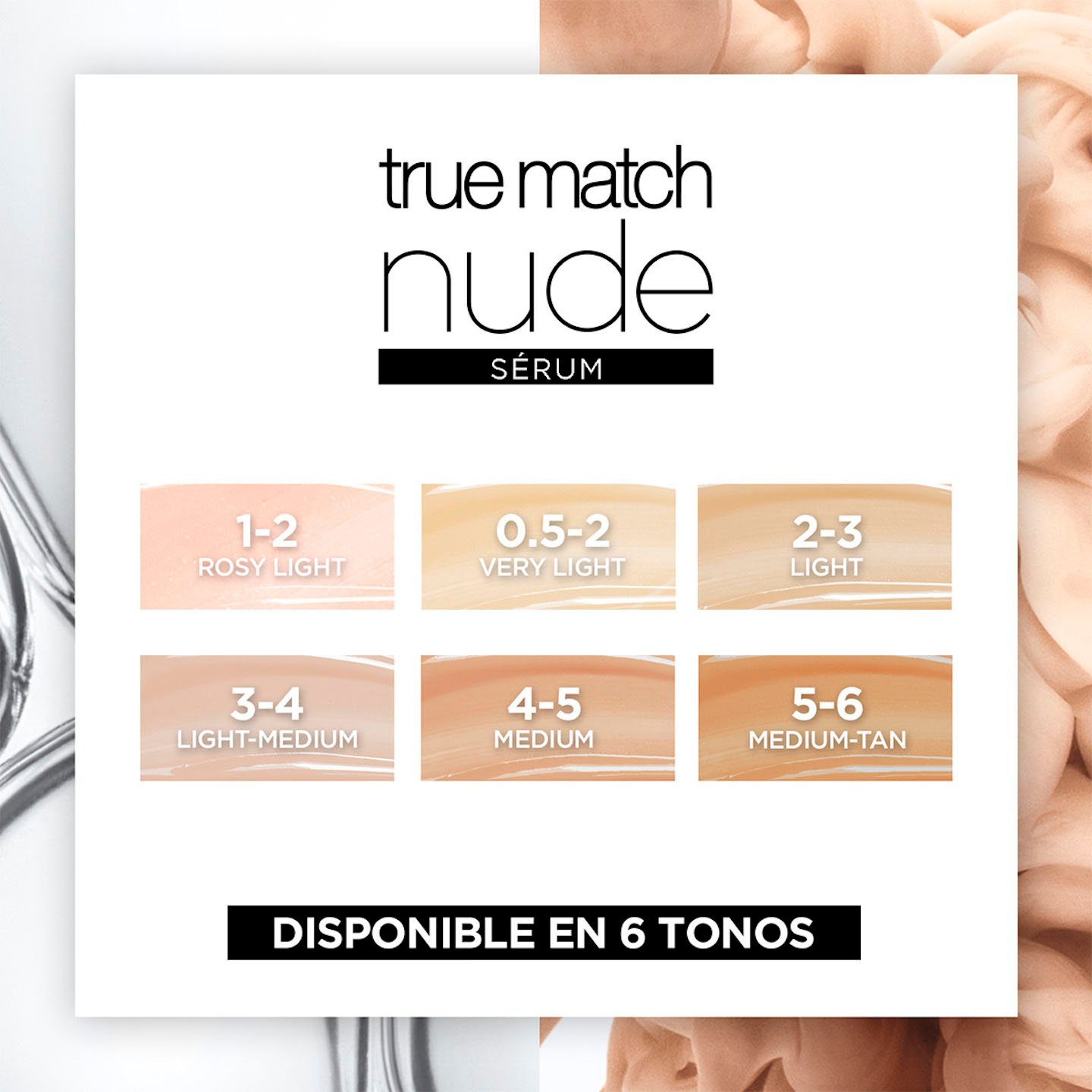 True Match Sérum Maquillaje facial 2-3 Light | L'Oréal Paris