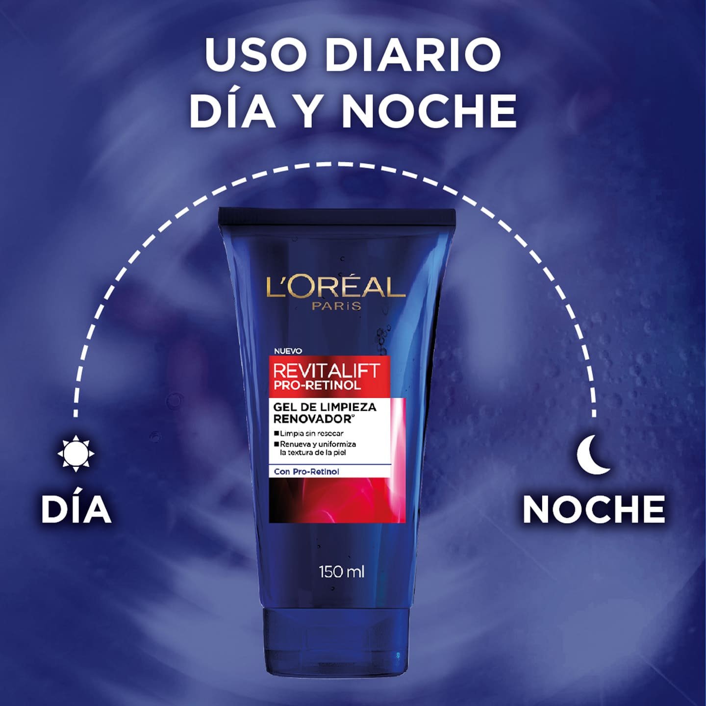 Revitalift gel de limpieza renovador pro-retinol | L'Oréal Paris