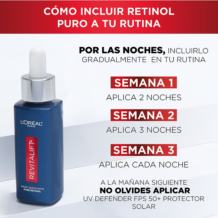 Sérum De Noche Retinol Arrugas Profundas | L'Oréal Paris