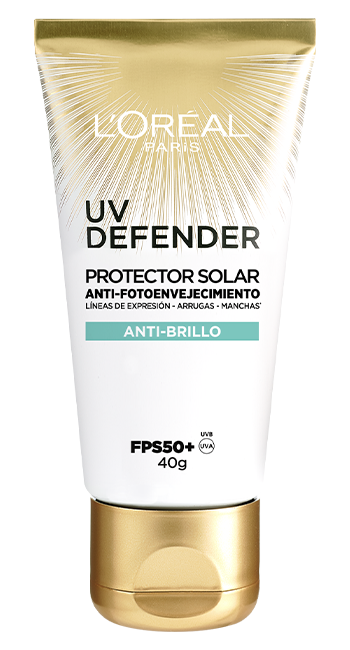 UV Defender Cuidado Facial Anti-Fotoenvejecimiento Anti-brillo