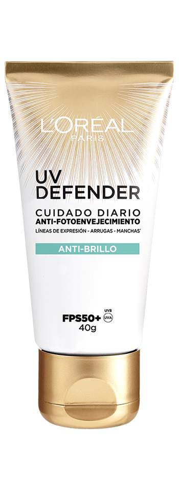 UV Defender Cuidado Facial Anti-Fotoenvejecimiento Anti-brillo