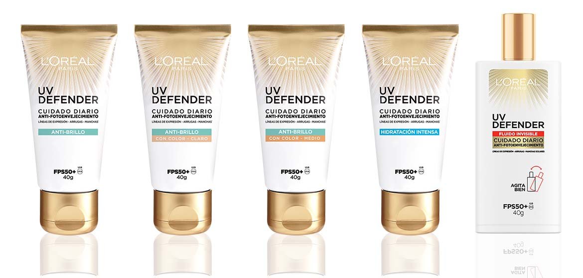 Crema Hidratante con FPS 50+ UV Defender L’Oreal Paris