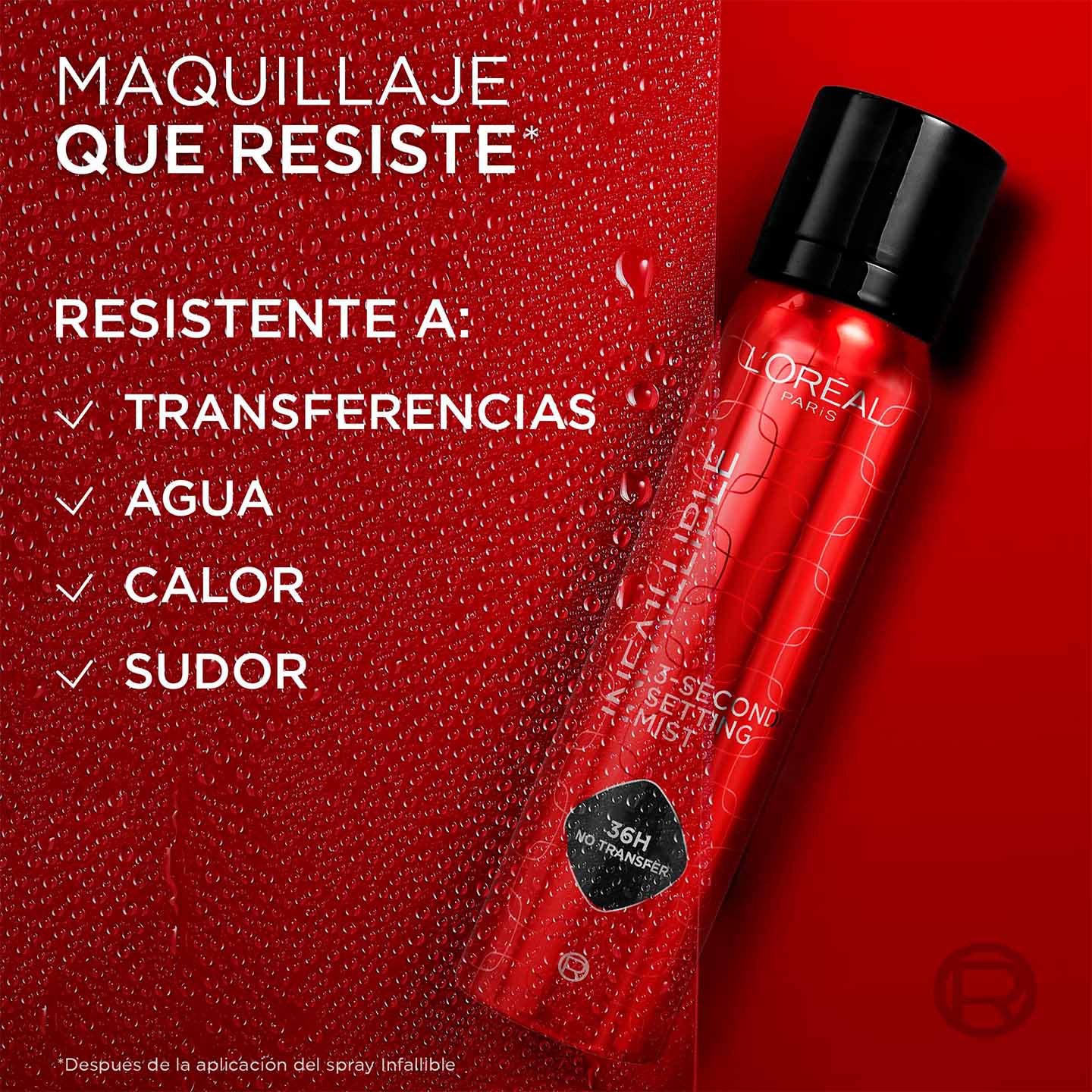 Fijador de maquillaje: Spray fijador Infallible | L'Oréal Paris